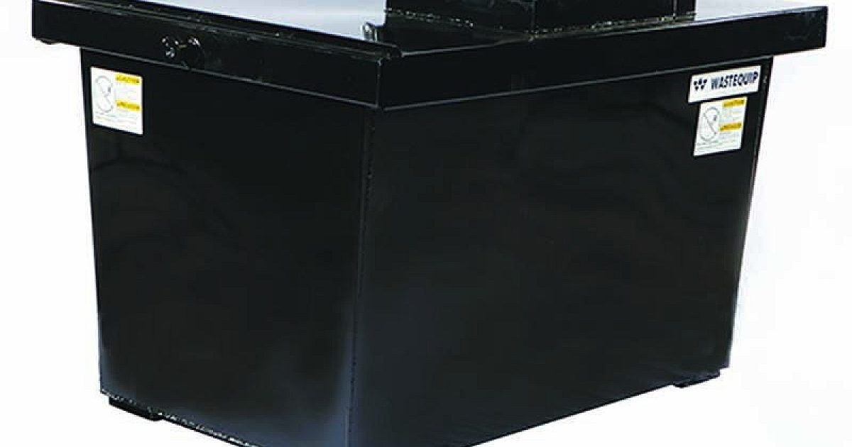 Grease Handling Equipment - Wastequip Anti-Theft Grease Vault | Pumper
